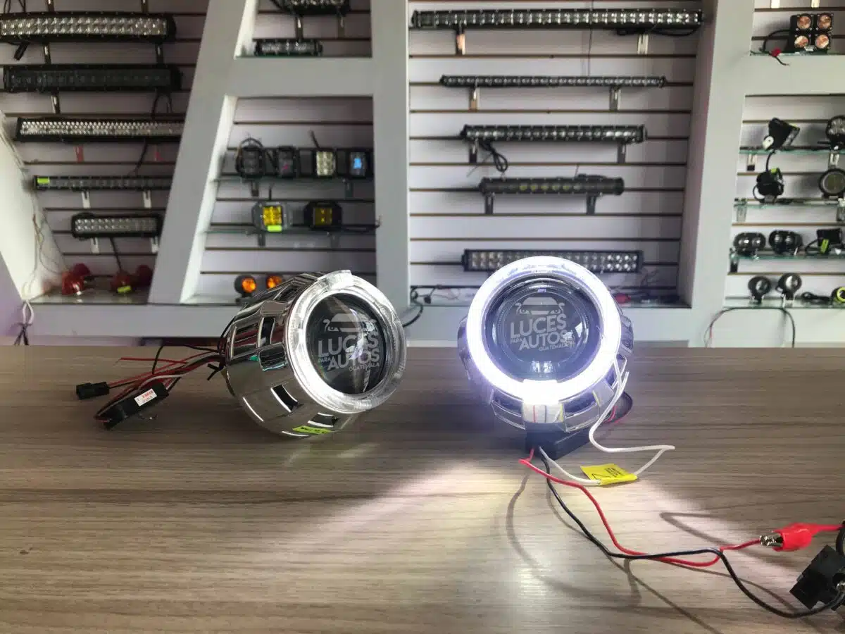 PROYECTORES LED H1 PARA SILVIN DE CARRO | Luces Guatemala