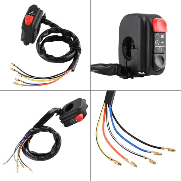 SWITCH PARA ENCENDIDO Y APAGADO DE MOTO | Luces Guatemala