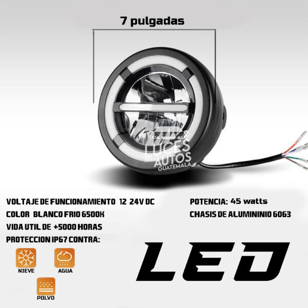 SILVIN LED PARA GN CON DRL | Luces Guatemala